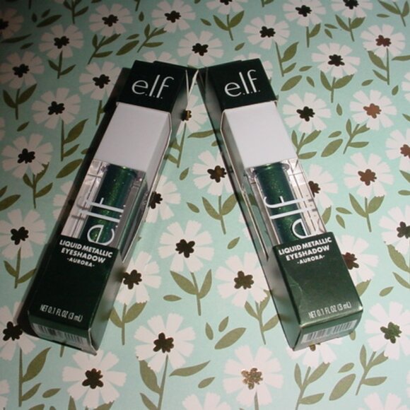 ELF | Makeup | Elf Nib Liquid Metallic Eyeshadow Aurora X2 | Poshmark